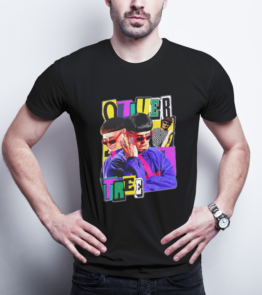 Oliver Tree 1993 2026 Memorial Collage With Retro Sunglasses T-Shirt