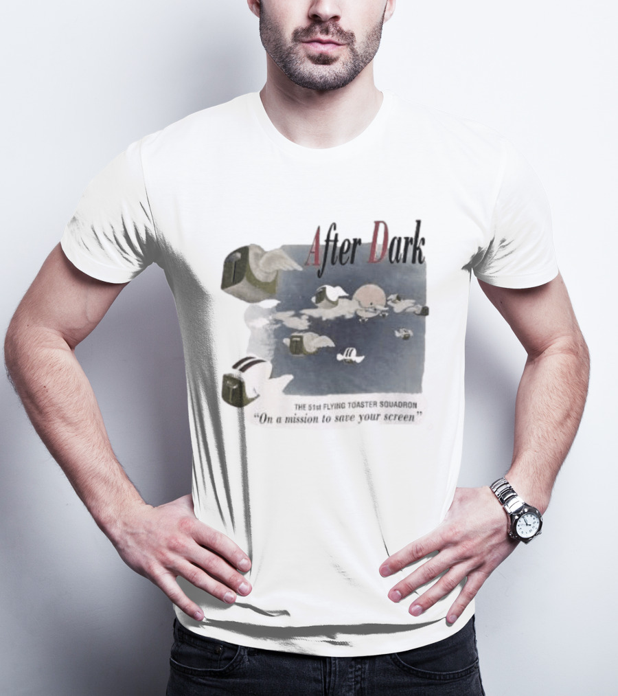After Dark The 51st Flying Toaster Squadron On A Mission To Save Your Screen T-Shirt
