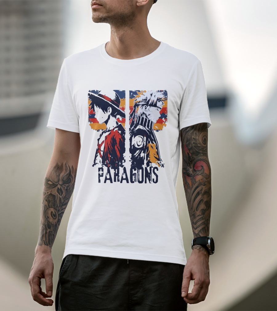 Anime Paragons Comic Con Cosplay Icons Duo T-Shirt