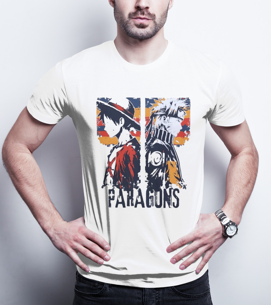 Anime Paragons Comic Con Cosplay Icons Duo T-Shirt