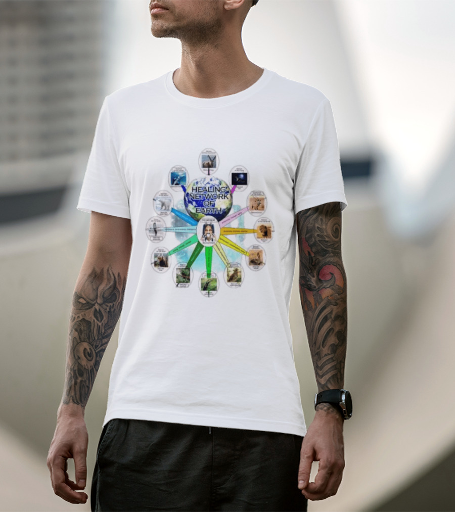Healing Network Of Earth Spiritual Connections T-Shirt