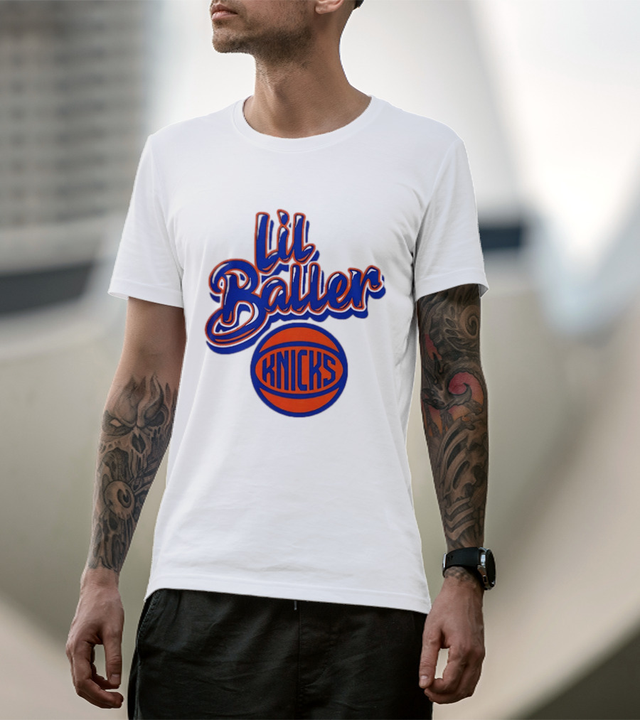 Lil Baller New York Knicks NBA Pride Month 2026 T-Shirt