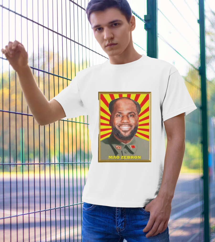Mao Zebron #23 Lebron James Meme T-Shirt