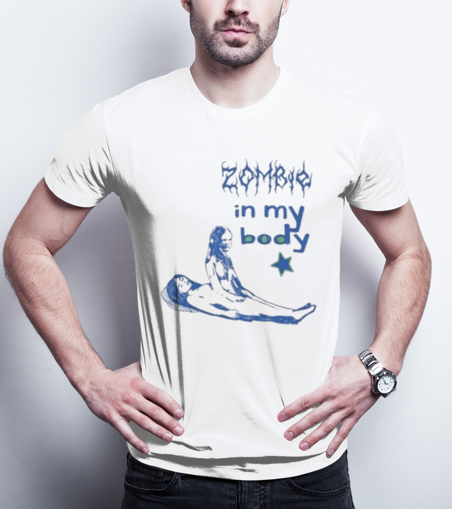 Olivia Rodrigo Zombie In My Body Blue Sketchy T-Shirt