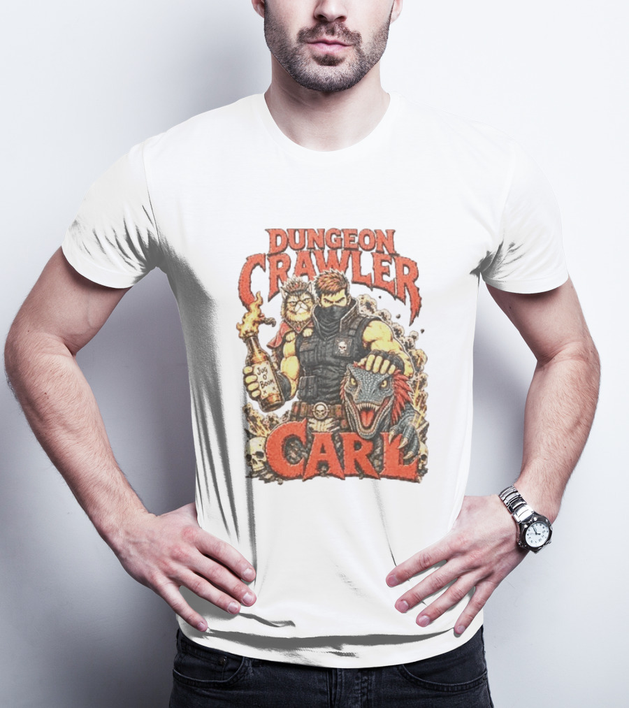Dungeon Crawler Carl Princess Donut And Mongo You Will Not Break Me T-Shirt
