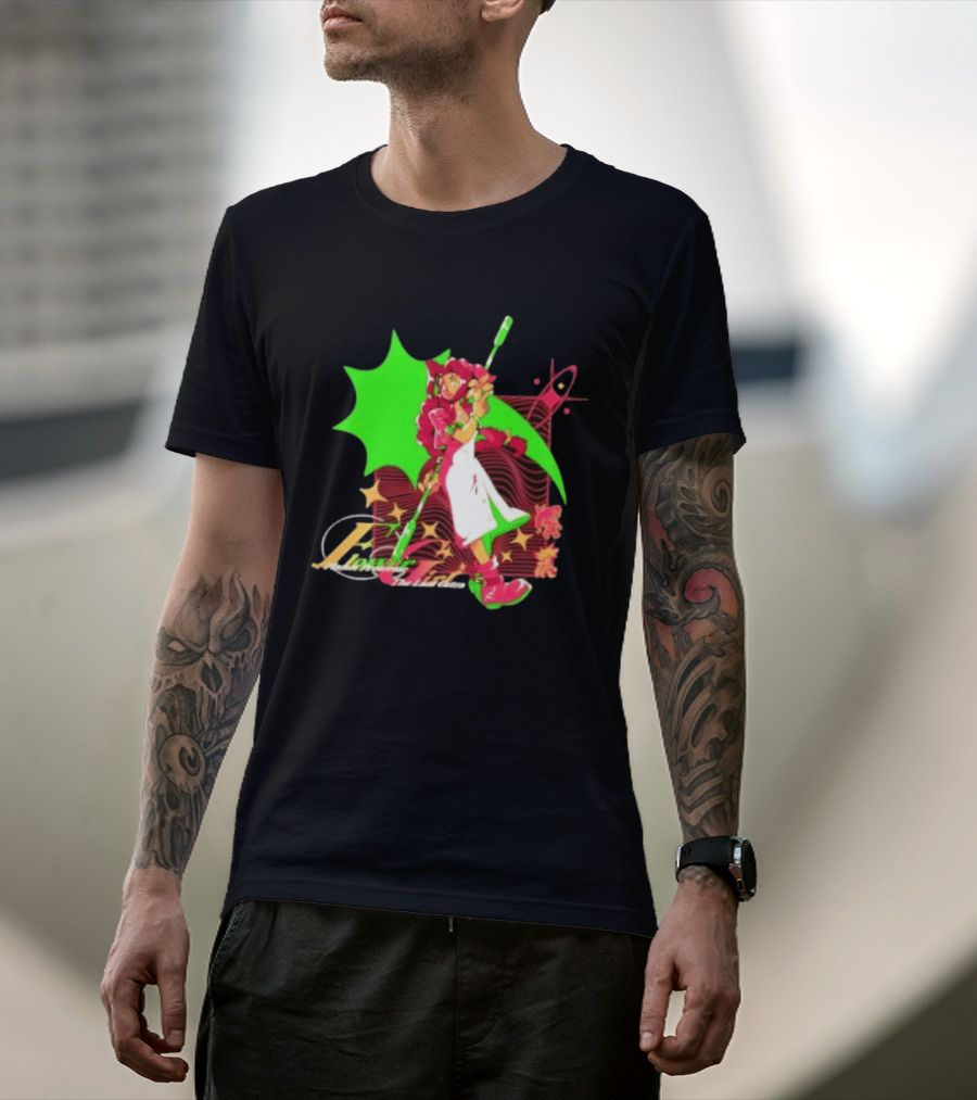 Aerith Gainsborough Final Fantasy VII Flower Girl Planet Protector Last Cetra Fantasy Art Nouveau T-Shirt