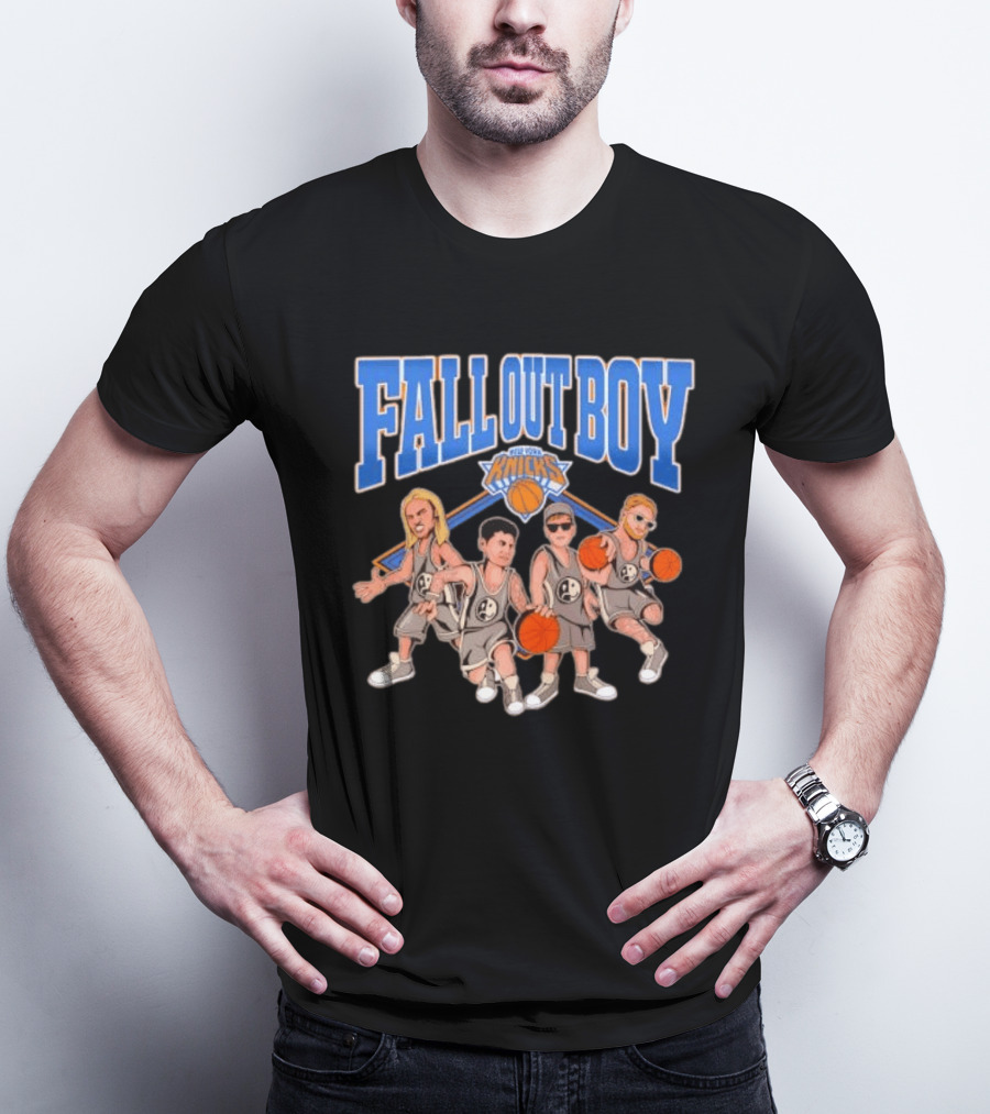 Fall Out Boy New York Knicks So Much For Our Dust Basketball Band Effort T-Shirt