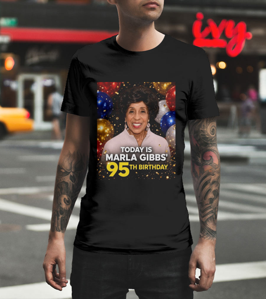 Marla Gibbs 95th Birthday Celebration Today T-Shirt