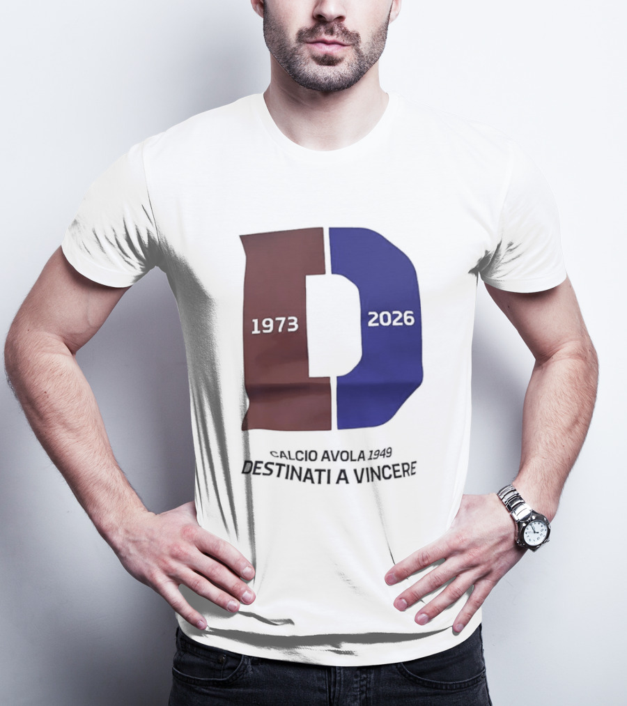 Calcio Avola 1949 Destinati A Vincere 1973 2026 T-Shirt