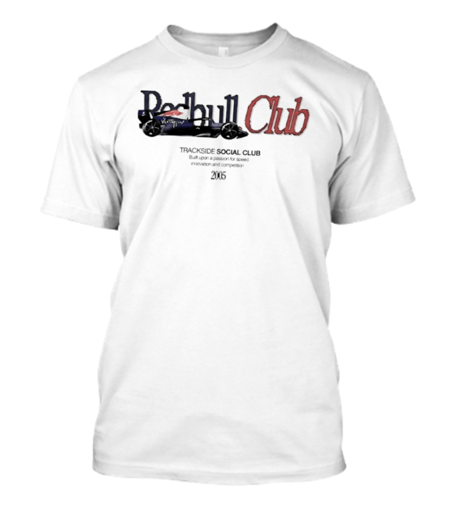 Verstappen Red Bull Club Trackside Social 2005 Racing Redbull T-Shirt