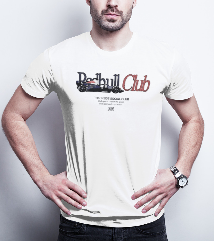 Verstappen Red Bull Club Trackside Social 2005 Racing Redbull T-Shirt