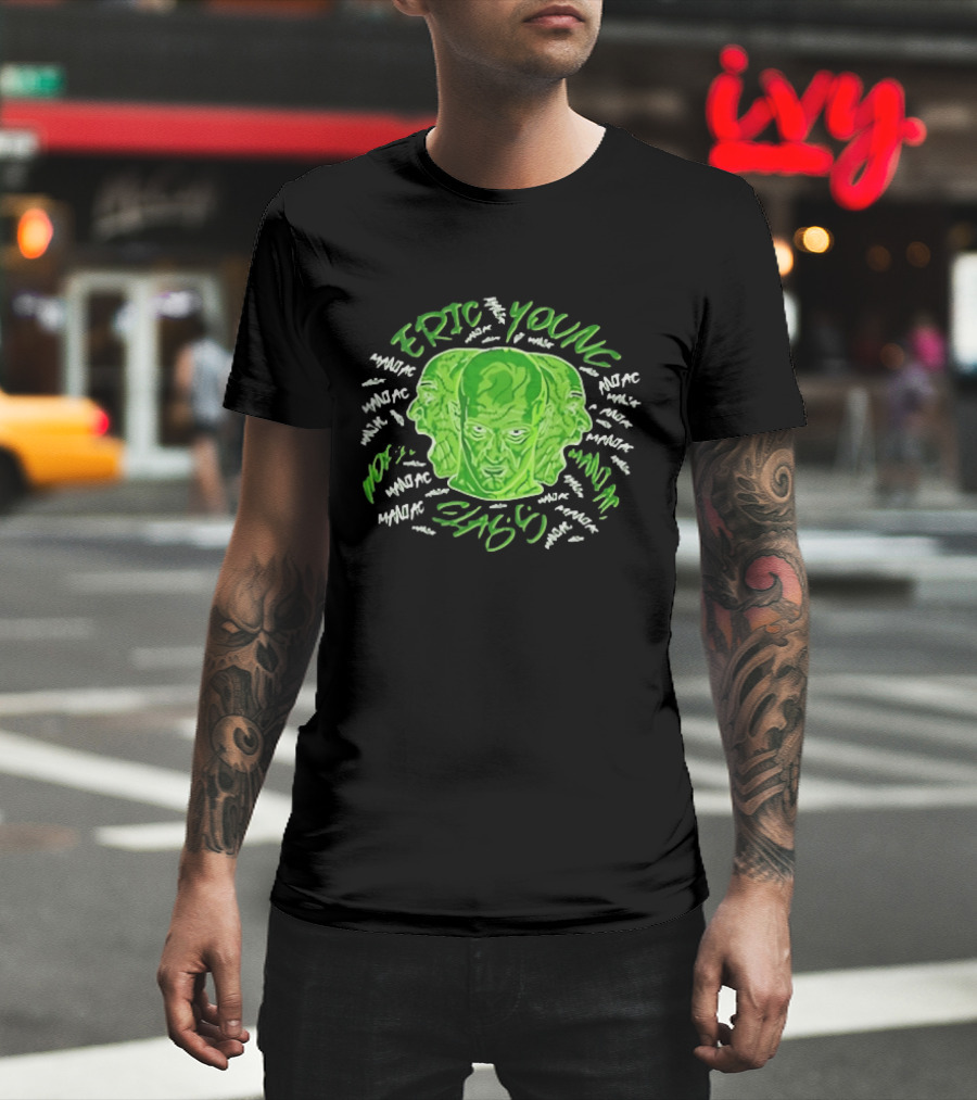 Eric Young Maniac Multiface World Class Green T-Shirt