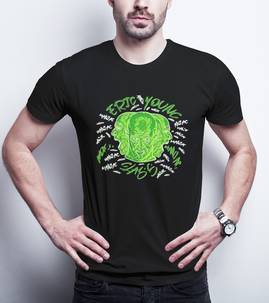 Eric Young Maniac Multiface World Class Green T-Shirt