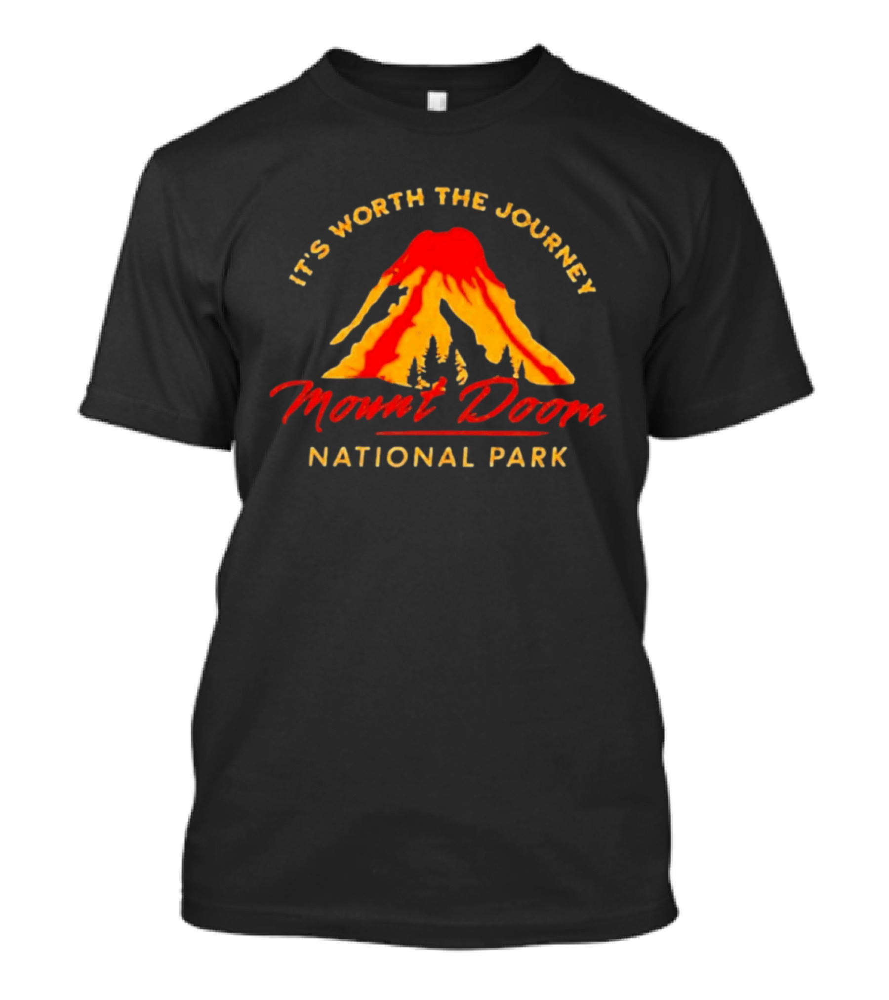 It's Worth The Journey Mount Doom National Park Adventure T-Shirt