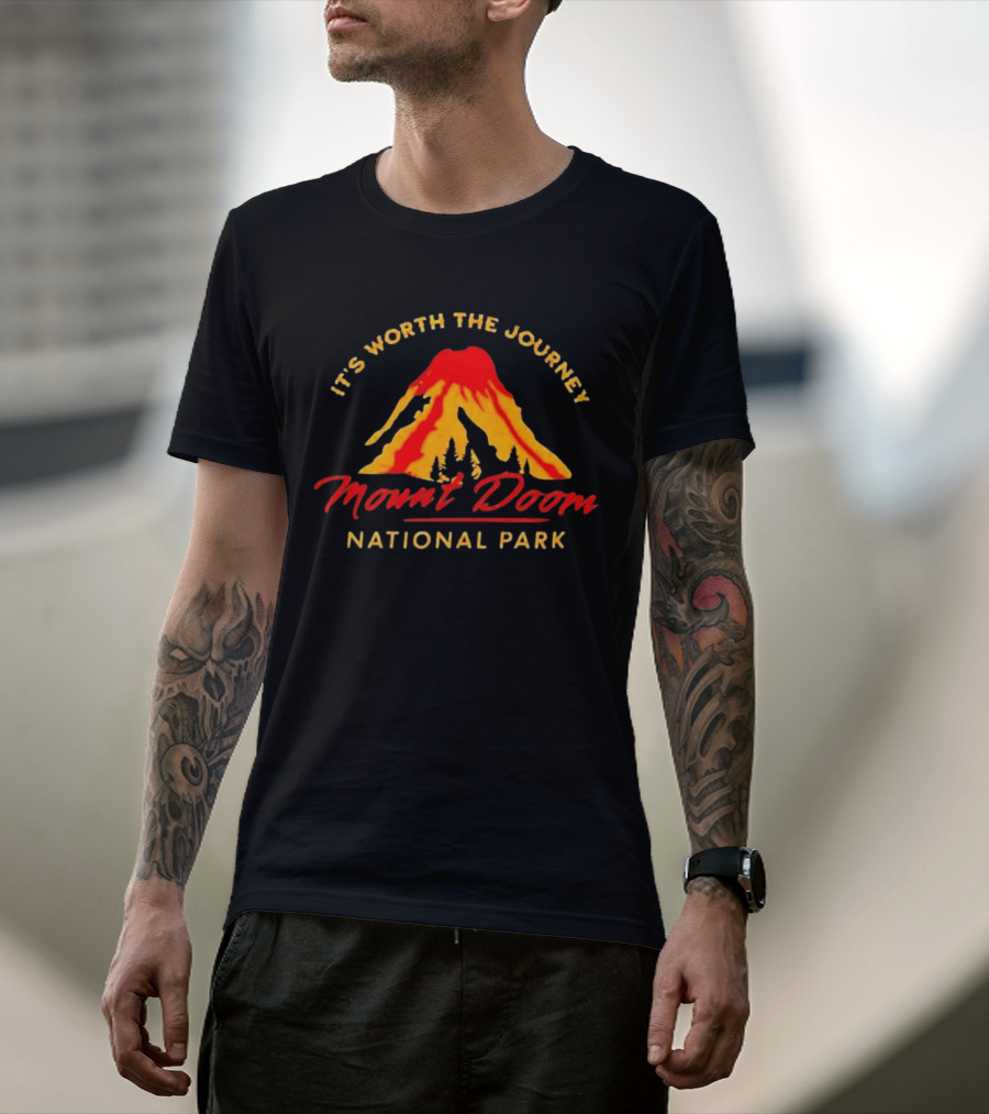 It's Worth The Journey Mount Doom National Park Adventure T-Shirt