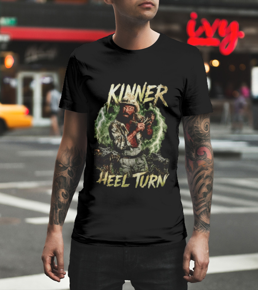 Skinner Heel Turn Steve Keirn Wrestling WWF Professional Wrestling T-Shirt