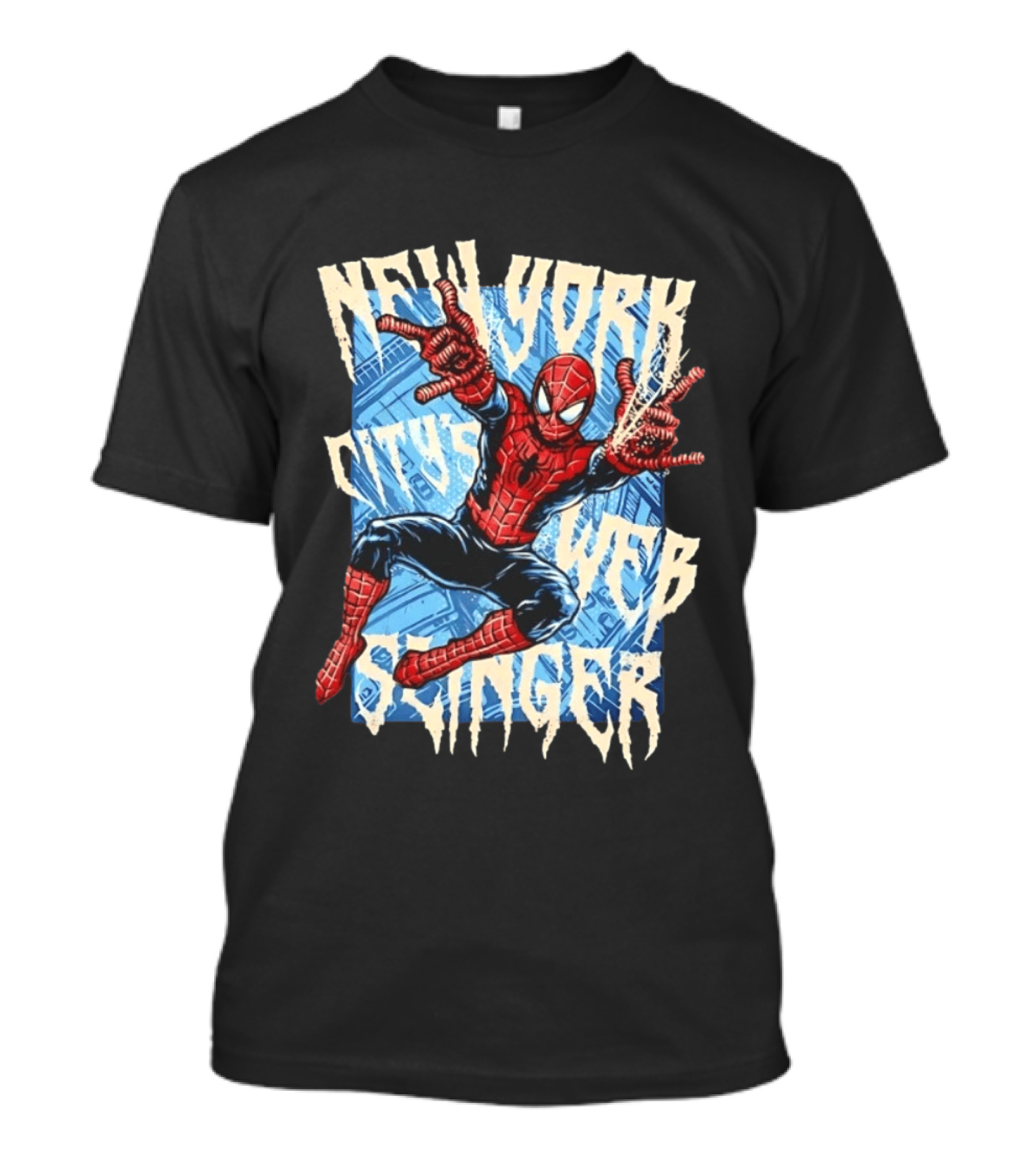 New York City's Web Slinger Spider Man T-Shirt