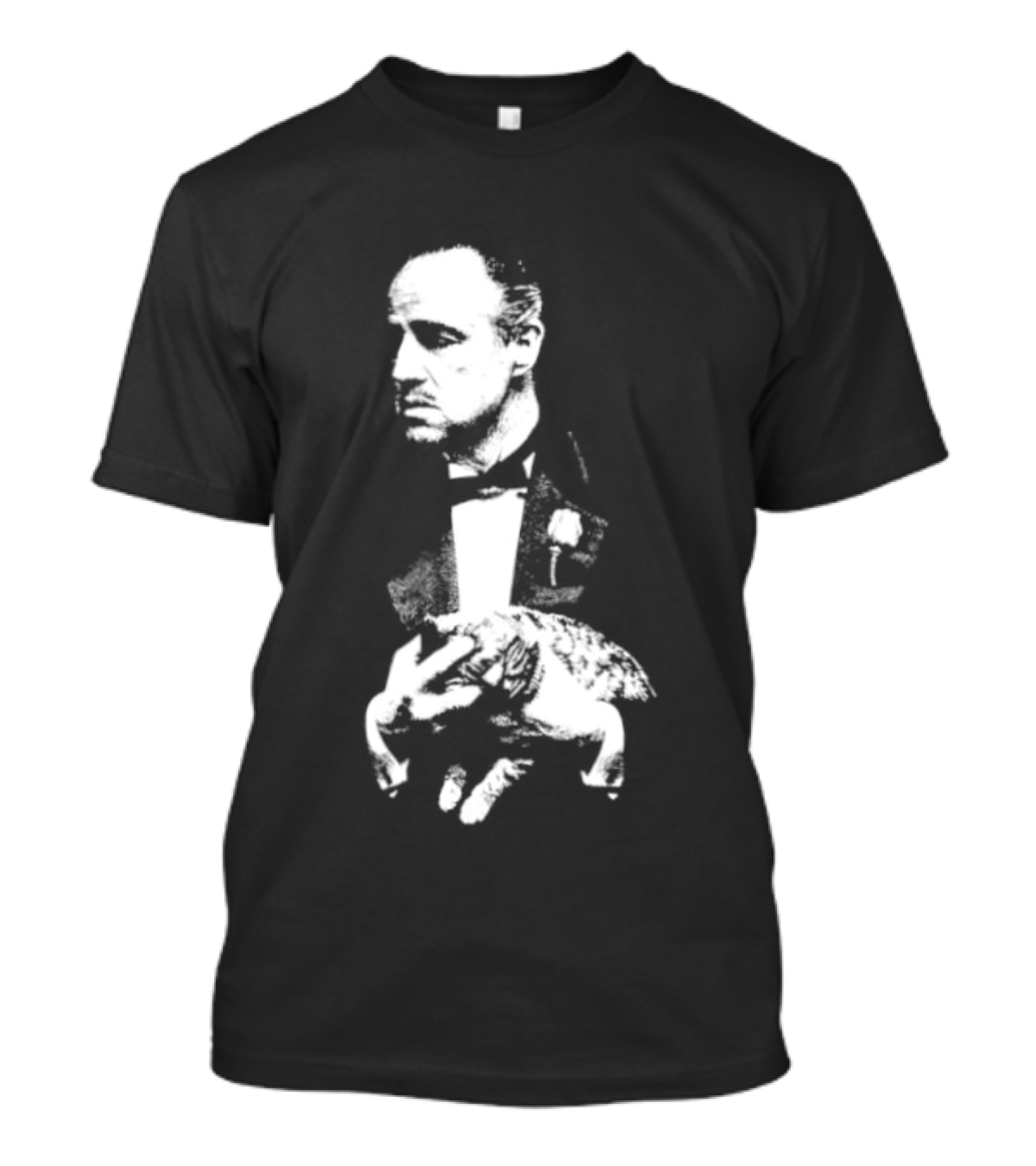Vito Corleone Marlon Brando The Godfather Movie Film Noir T-Shirt