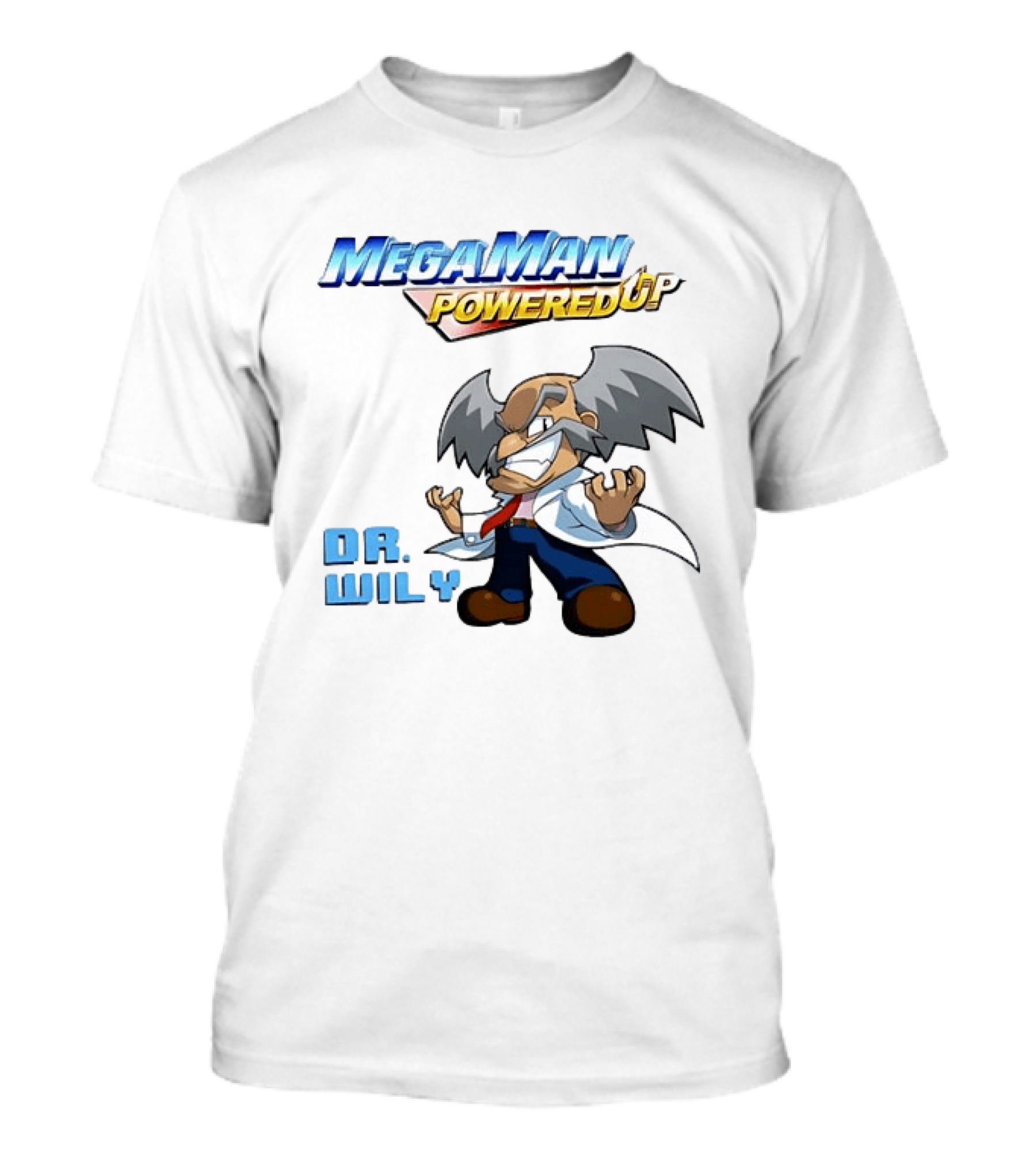 Mega Man Powered Up Dr Wily T-Shirt