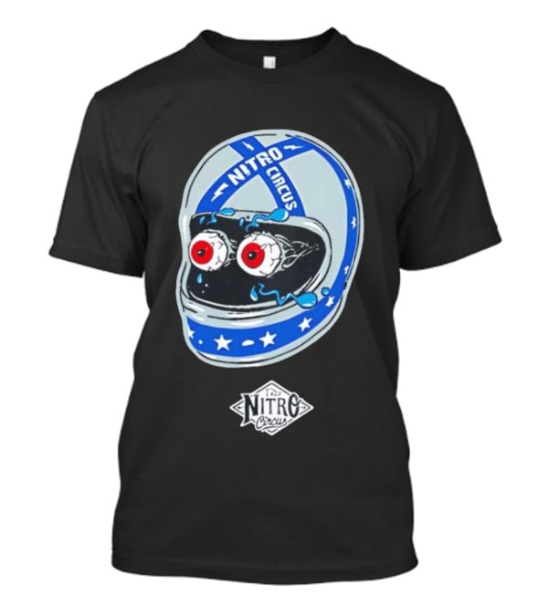 Nitro Circus Helmet Staring Eyeballs T-Shirt