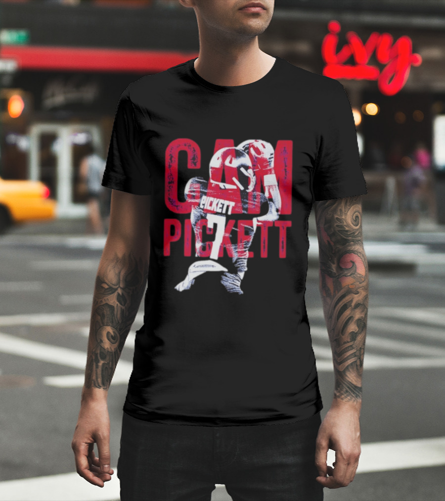 Kenny Pickett Pittsburgh Steelers Cam Pickett Number 7 T-Shirt