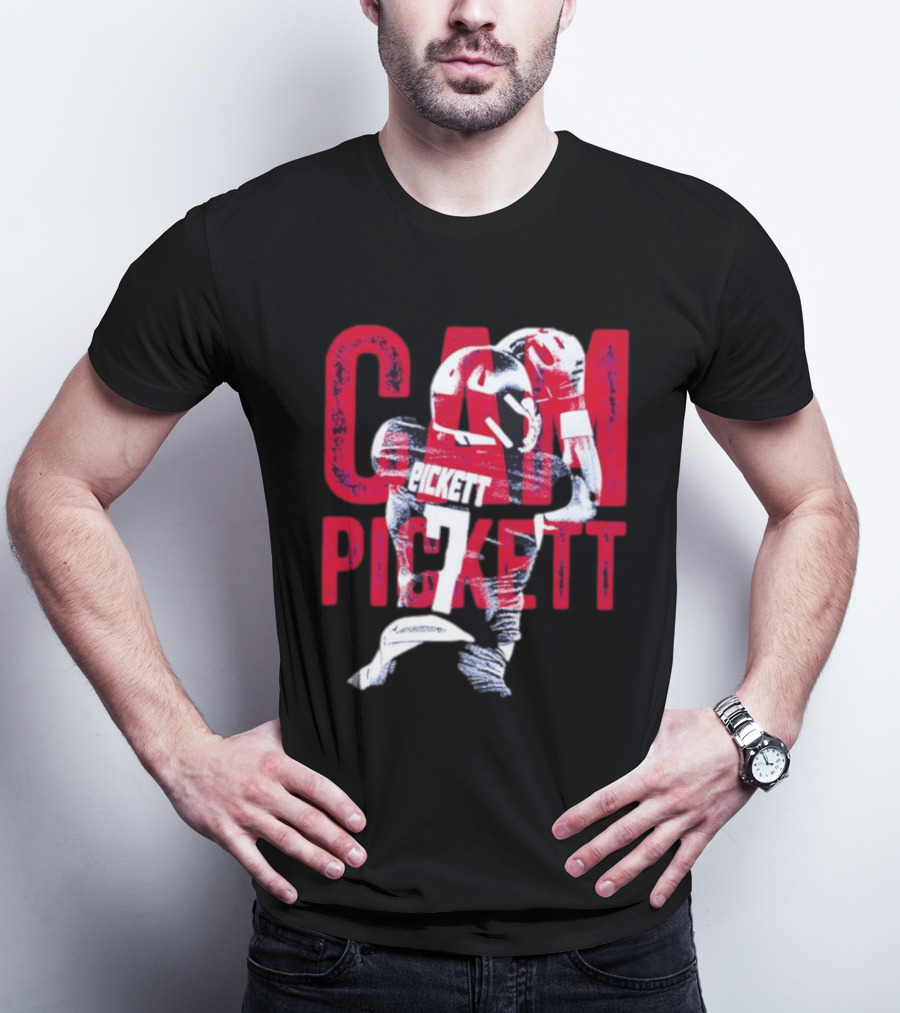 Kenny Pickett Pittsburgh Steelers Cam Pickett Number 7 T-Shirt