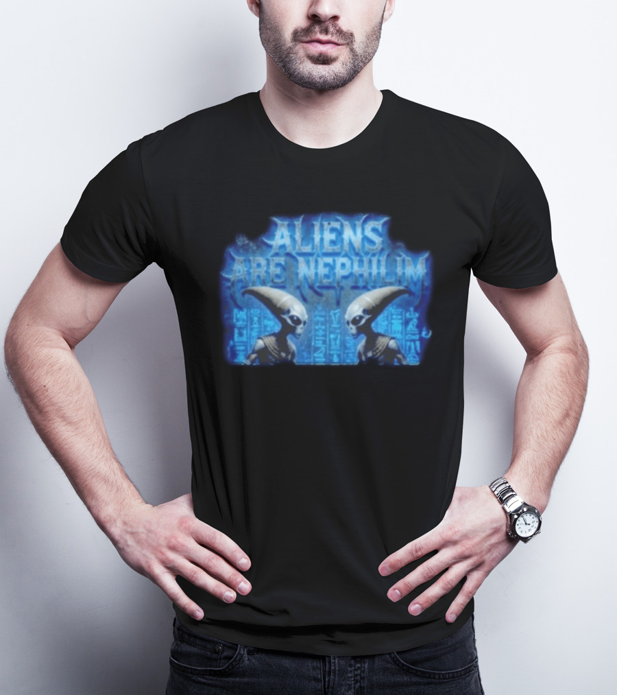 Aliens Are Nephilim Ancient Glyphs And Extraterrestrial Connection T-Shirt