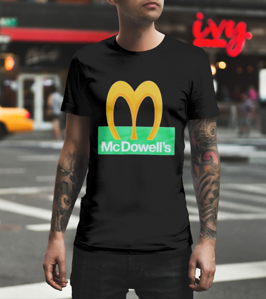 McDowell's Home Of The Big Mick Queens NYC Iconic Comedy Reference T-Shirt