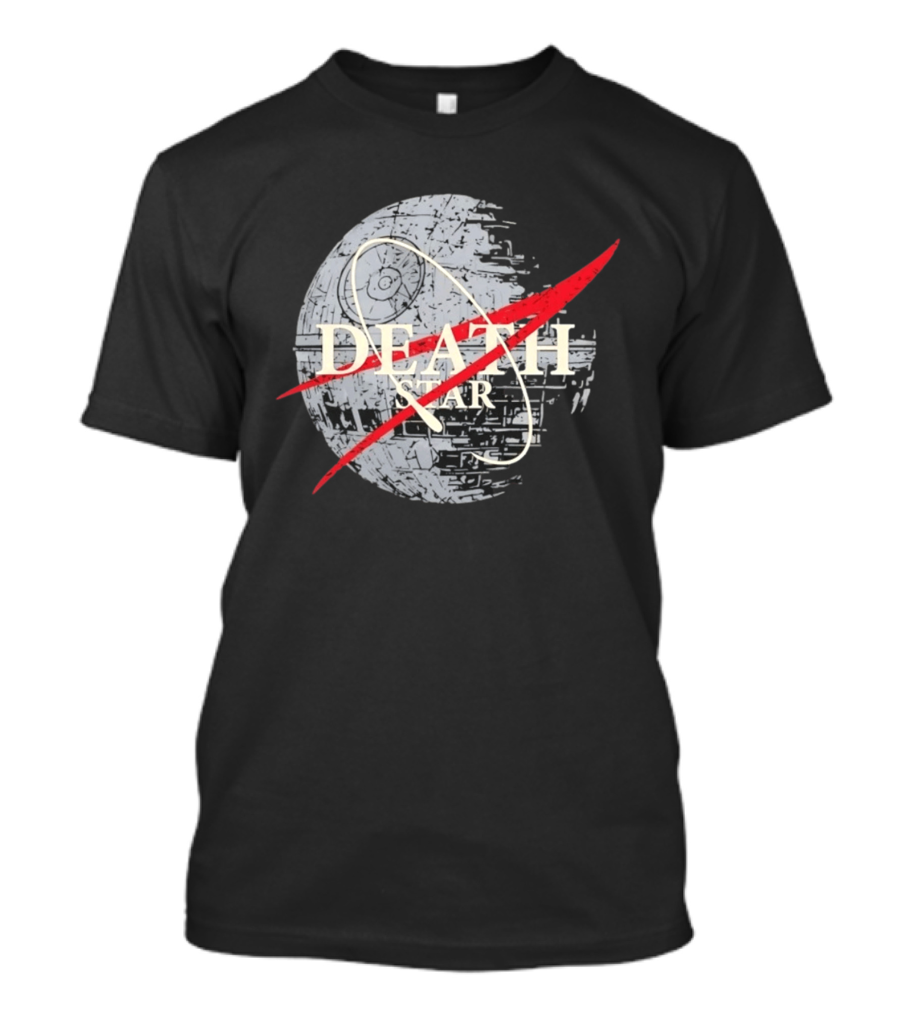 Death Star And The NASA T-Shirt