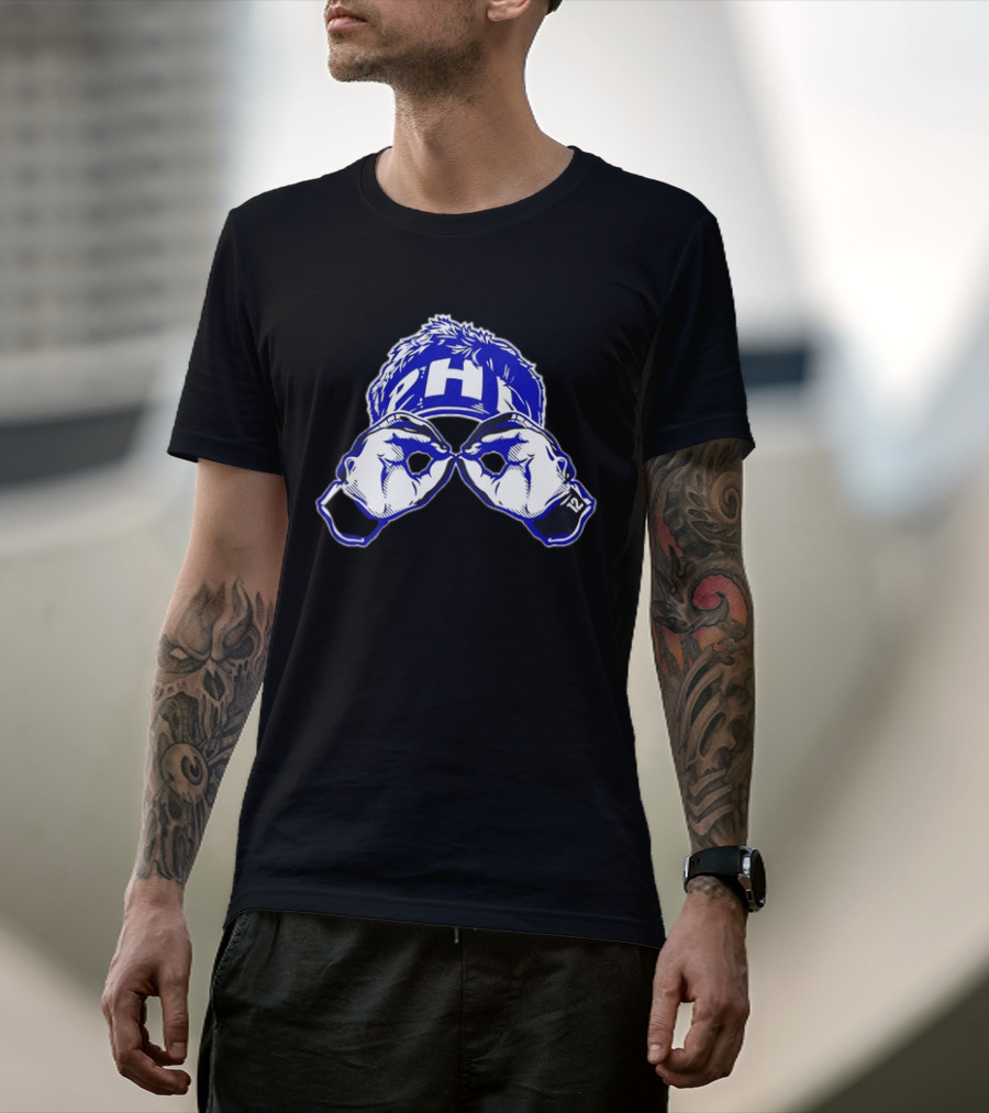 Philadelphia Eagles PHI 12 Hand Gesture Eyeglasses Fan T-Shirt