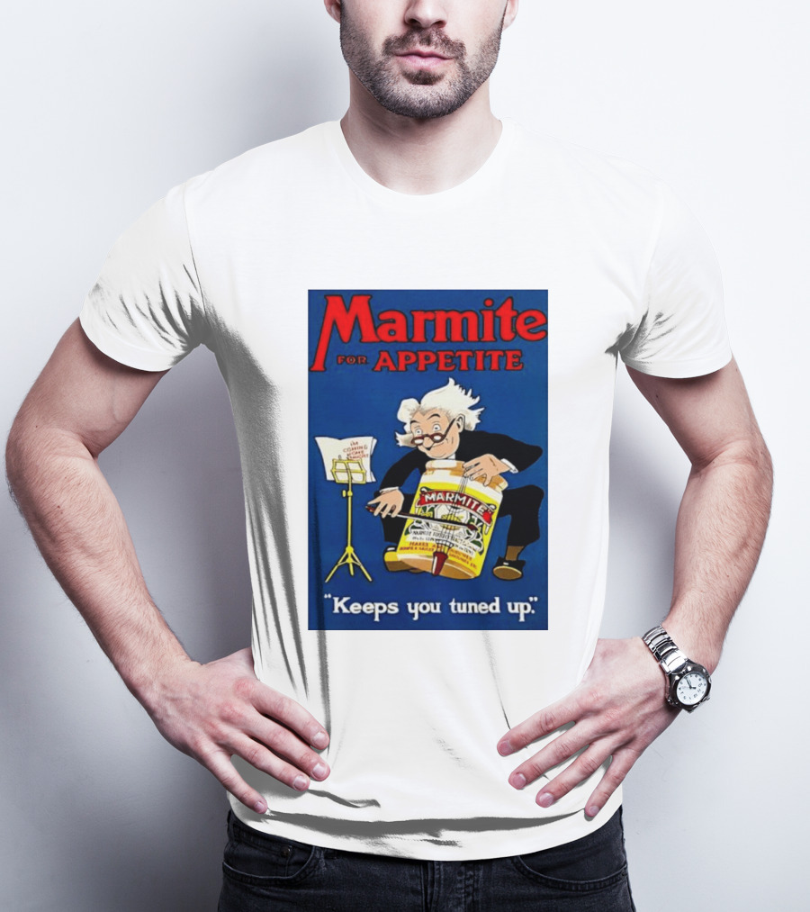 Marmite For Appetite Keeps You Tuned Up Conductor T-Shirt