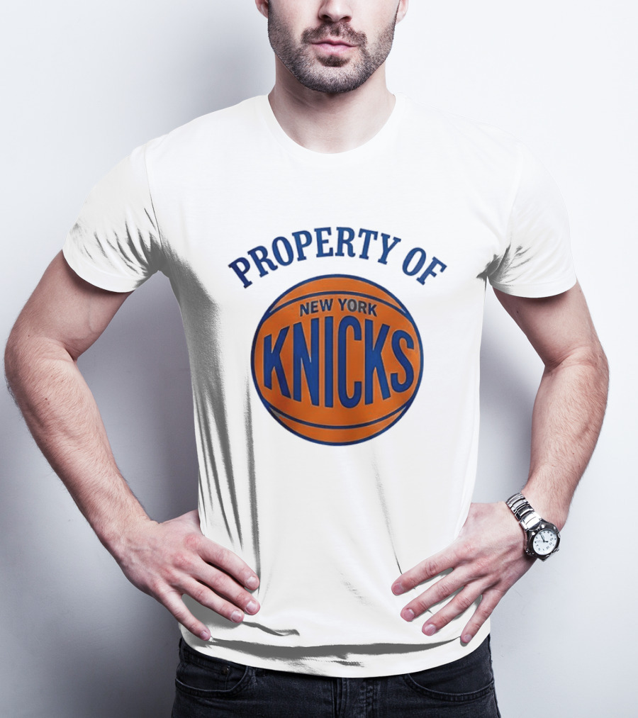 Property Of New York Knicks Basketball T-Shirt