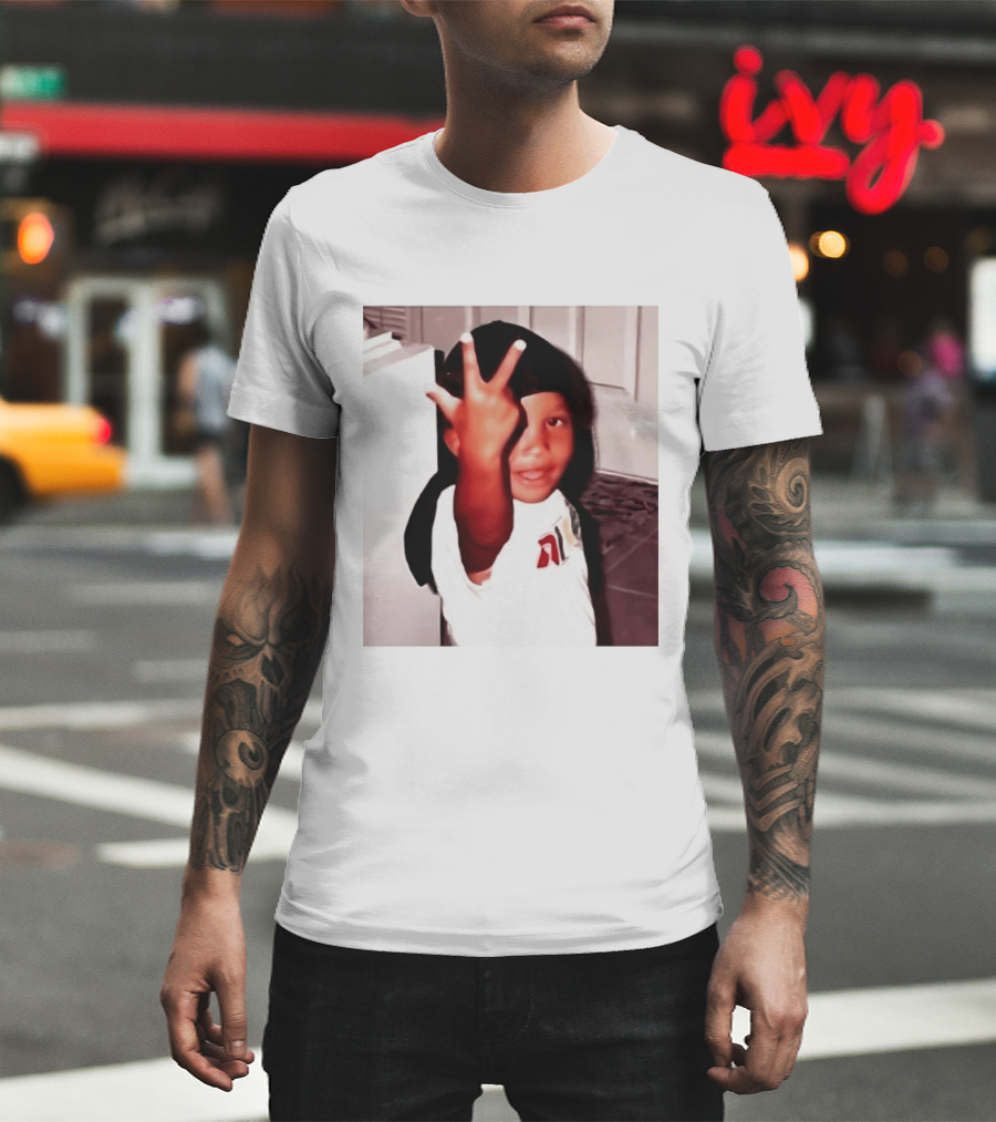 Kevin Durant Phoenix Suns Childhood Photo Finisher T-Shirt