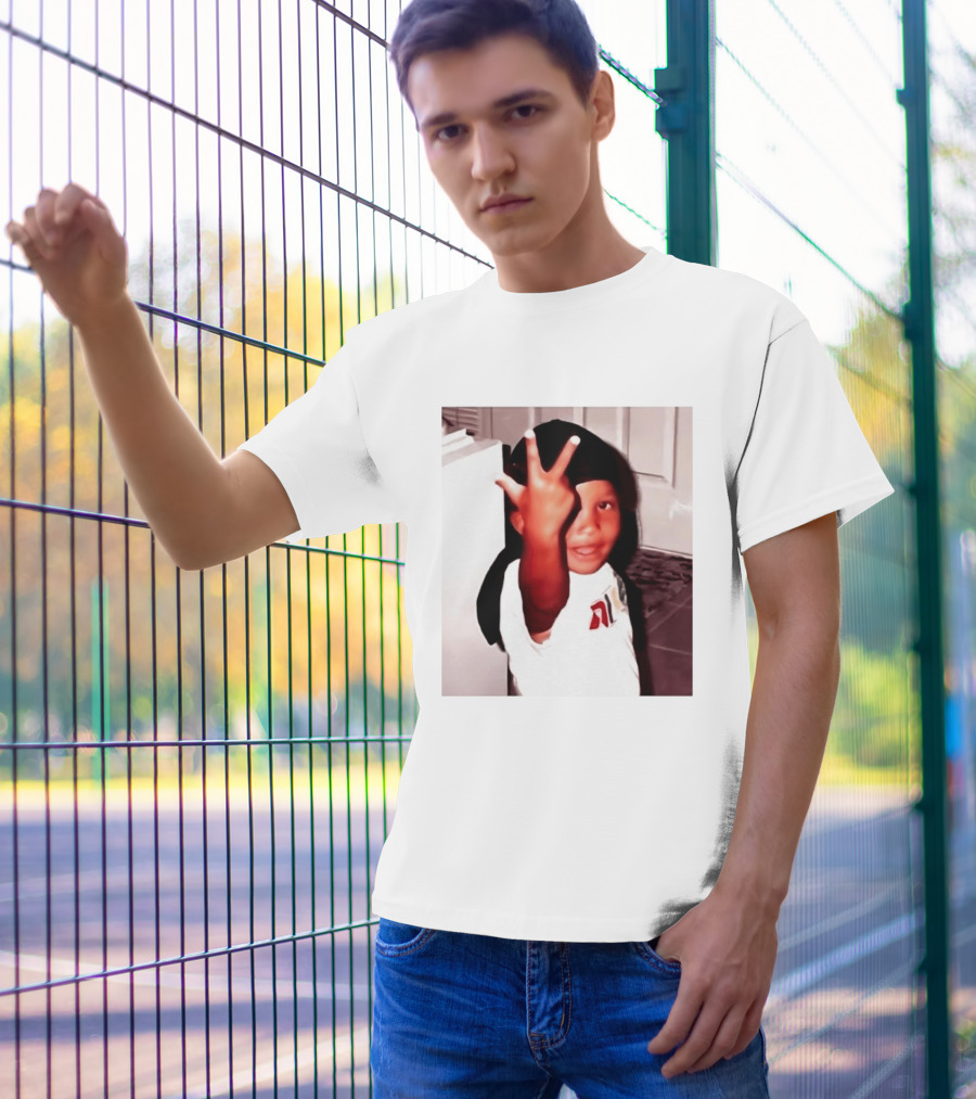 Kevin Durant Phoenix Suns Childhood Photo Finisher T-Shirt