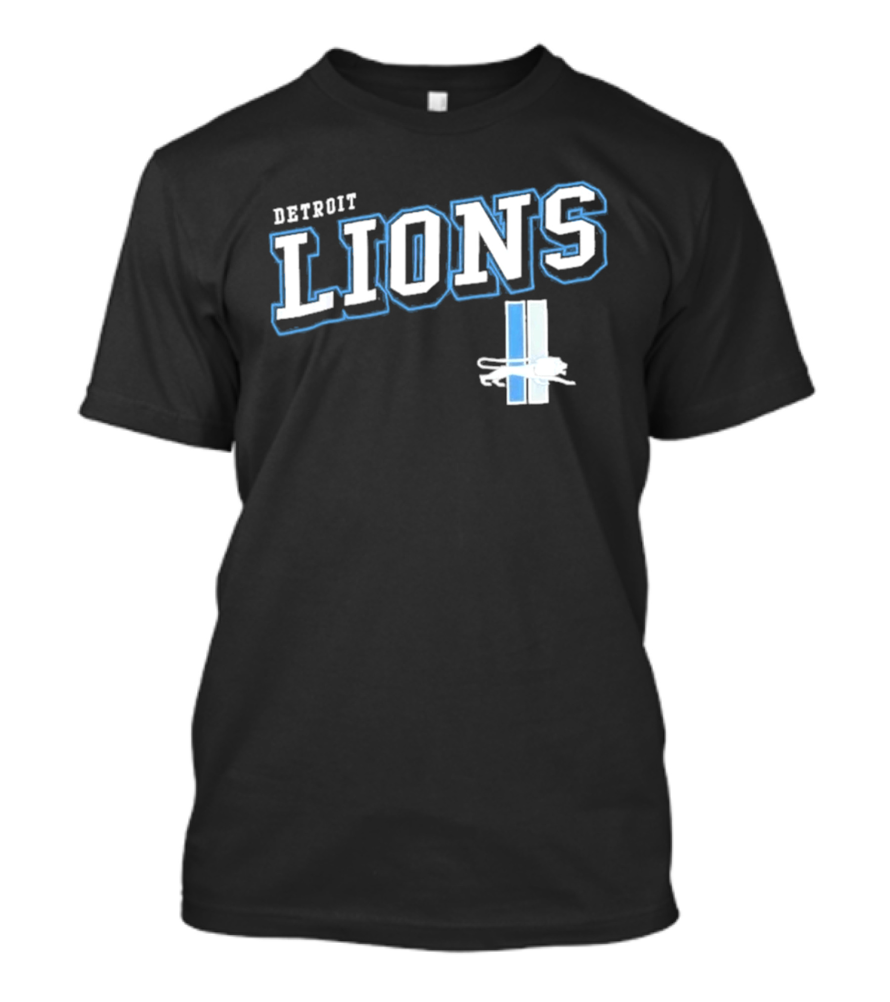 Detroit Lions Black Team Pride T-Shirt