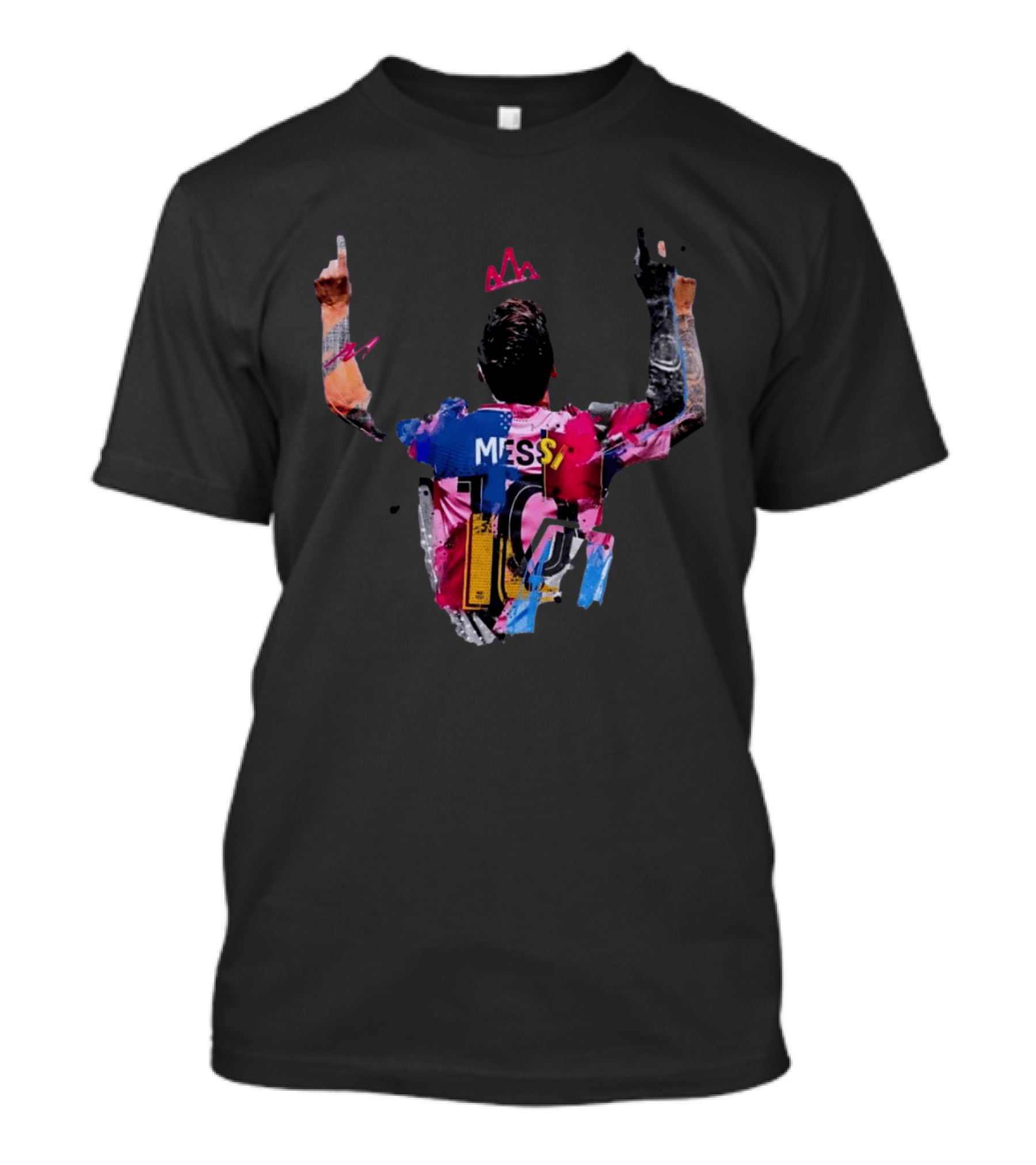 Messi 10 Barcelona Iconic Celebration T-Shirt