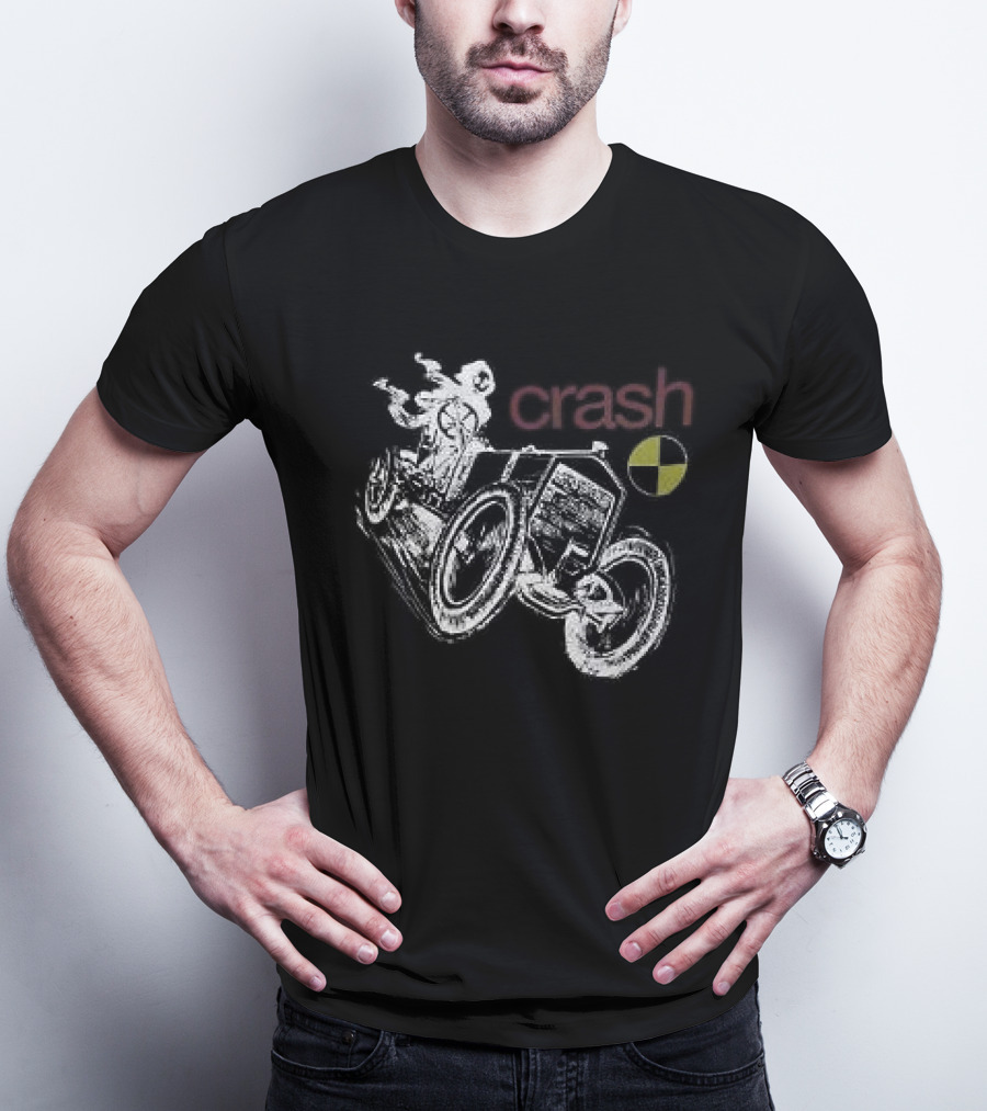 James Dean Crash Film Star Iconic Auto Incident T-Shirt