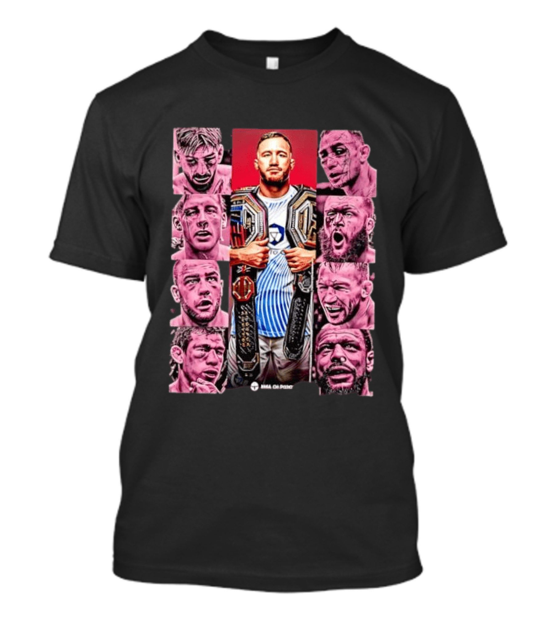 Justin Gaethje MMA On Point UFC Champion T-Shirt