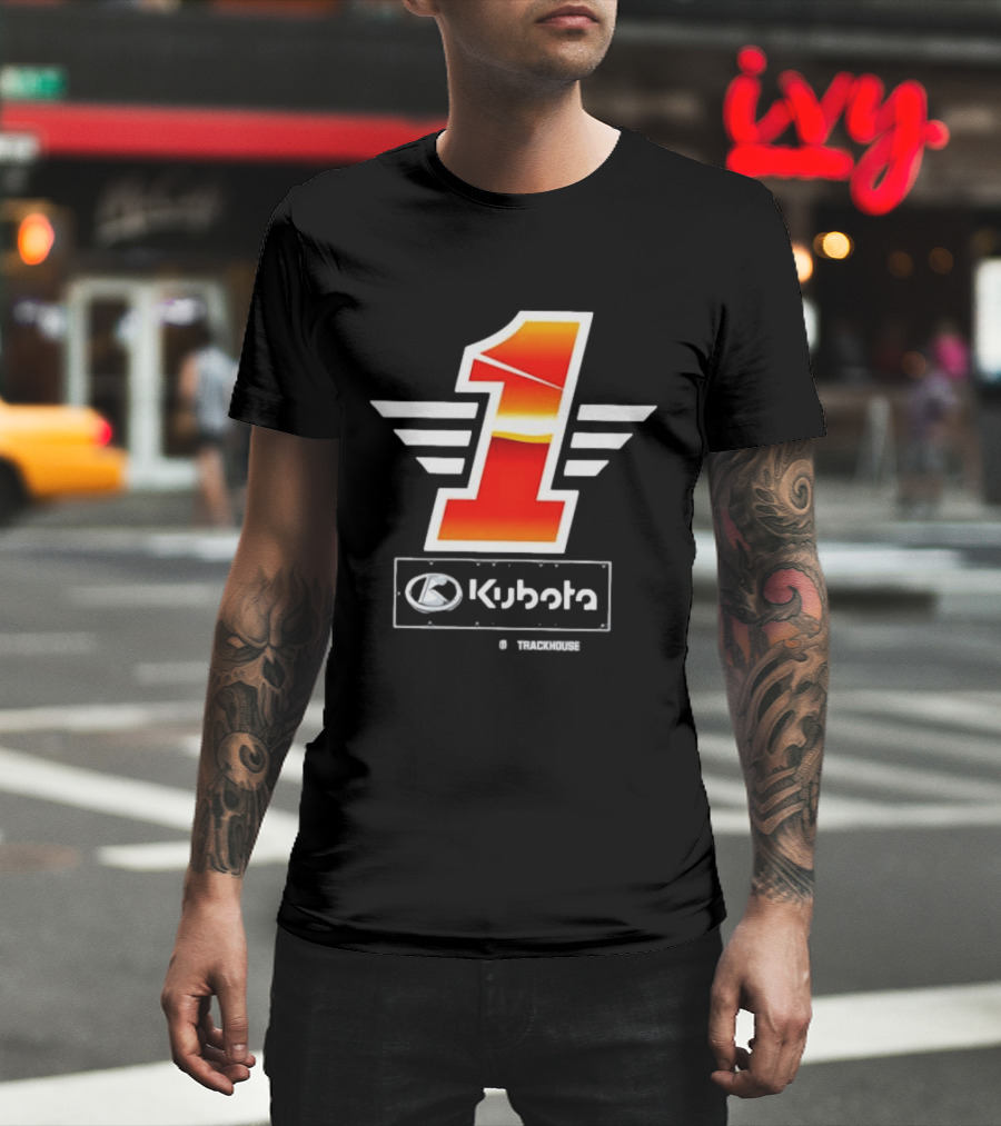 Ross Chastain Kubota Trackhouse Racing 1 NASCAR T-Shirt