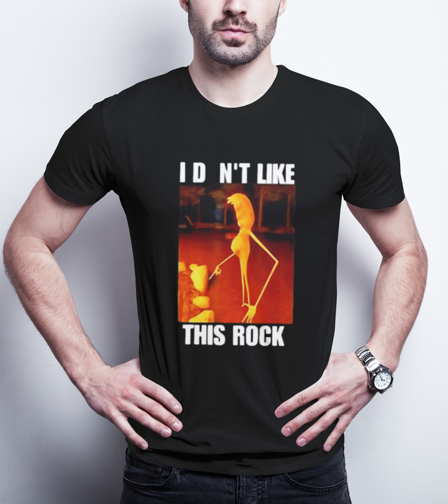 Salad Fingers I Don't Like This Rock Surreal Horror Meme T-Shirt