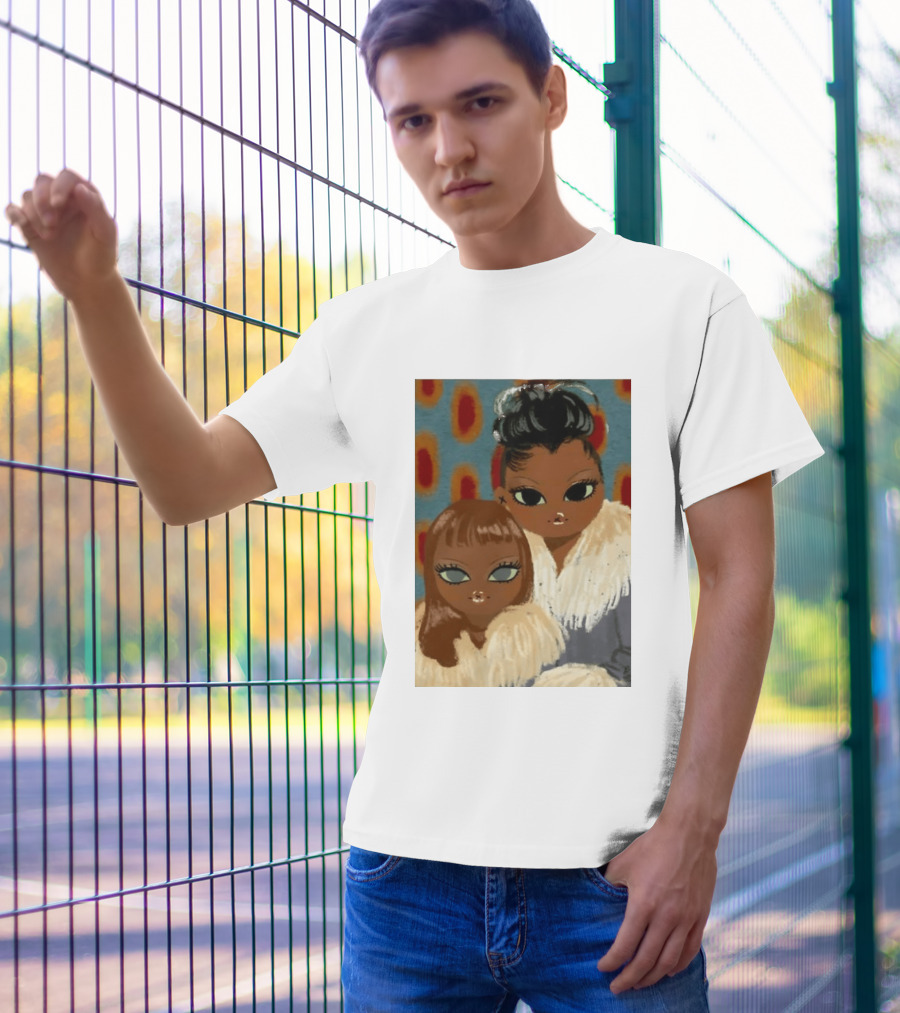 Bratz Dolls Cloe Yasmin Fashion Iconic Style Fur Outfits T-Shirt