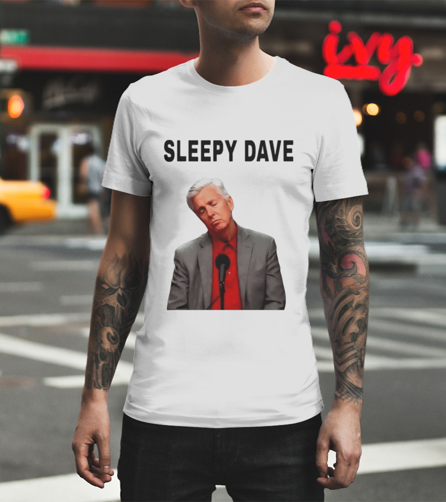Sleepy Dave Dave Dombrowski Meme T-Shirt
