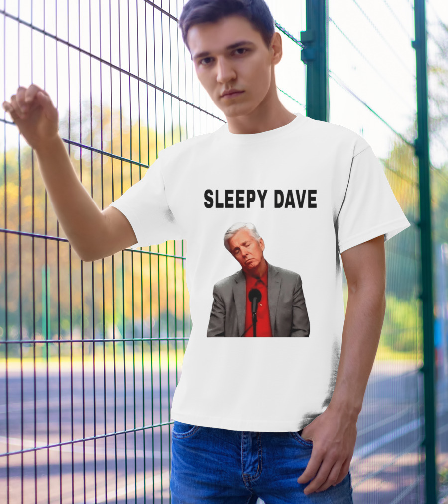 Sleepy Dave Dave Dombrowski Meme T-Shirt