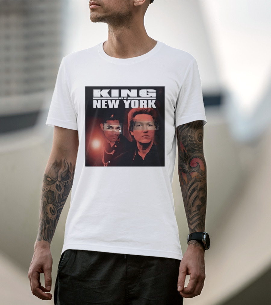 King Of New York Knicks Retro Movie T-Shirt