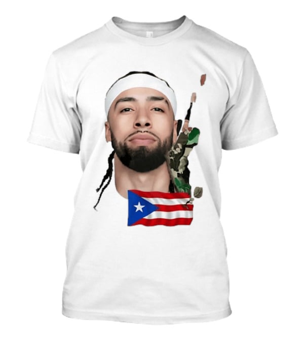 Francisco Lindor New York Mets Puerto Rico Flag Baseball Player T-Shirt