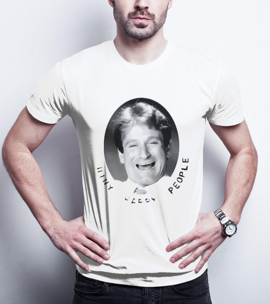 Robin Williams Shiny Happy People T-Shirt