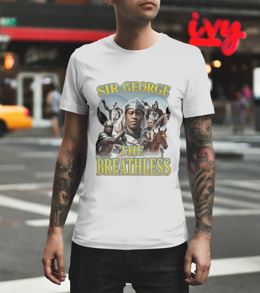 Sir George The Breathless Medieval Knight T-Shirt