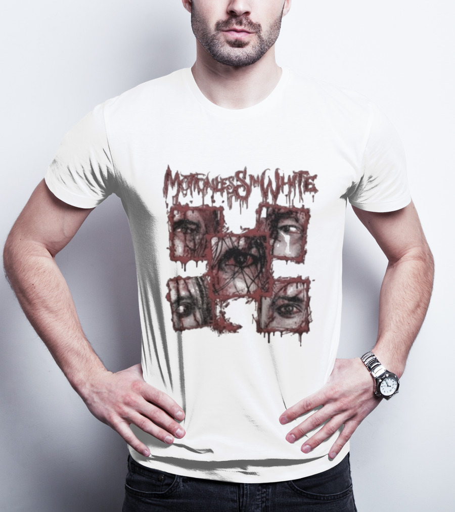 Motionless In White Bloodshot Eyes And Dripping Red 2026 T-Shirt