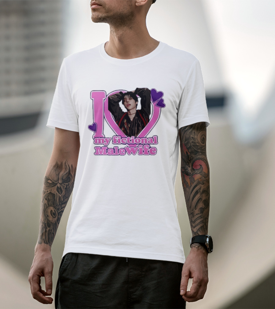 ENHYPEN Sunoo I Love My Fictional Malewife Fan T-Shirt