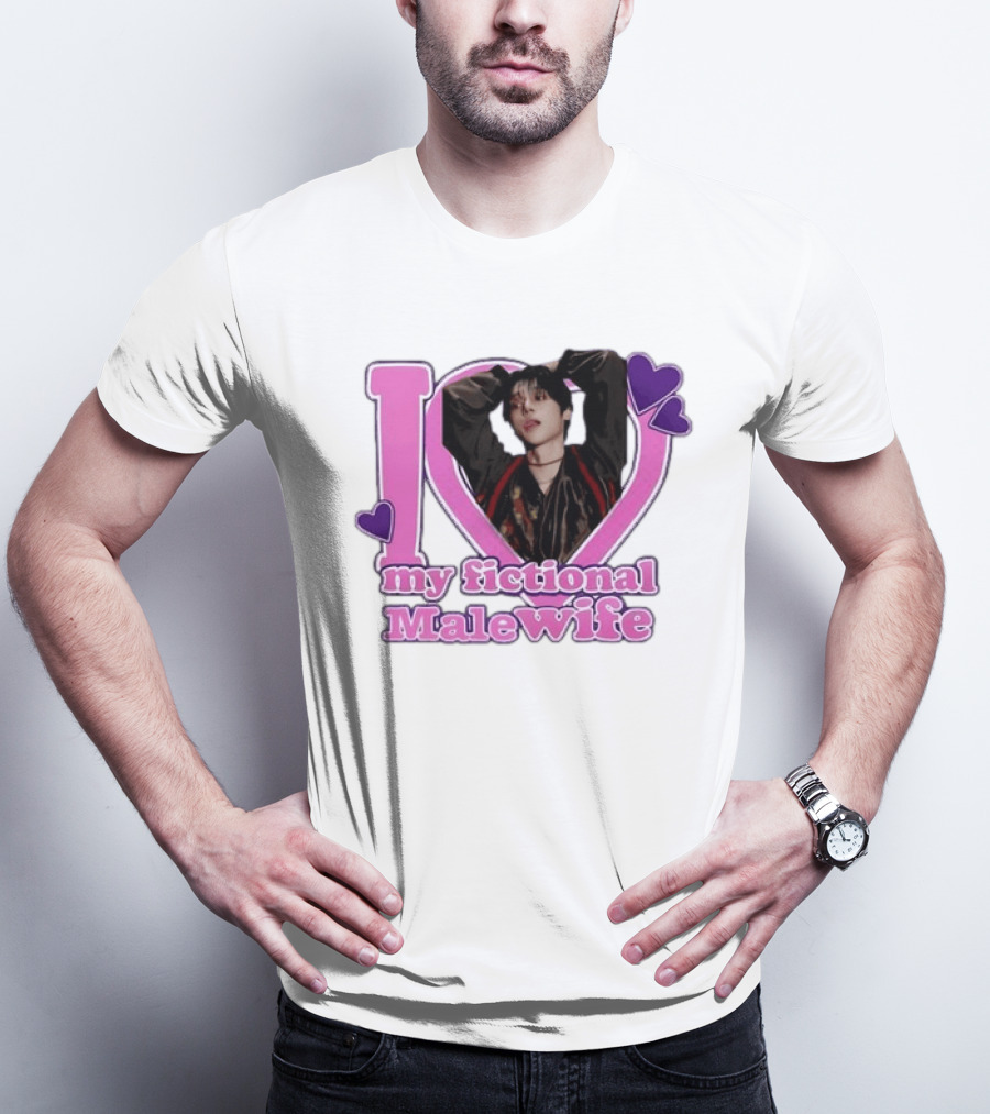 ENHYPEN Sunoo I Love My Fictional Malewife Fan T-Shirt